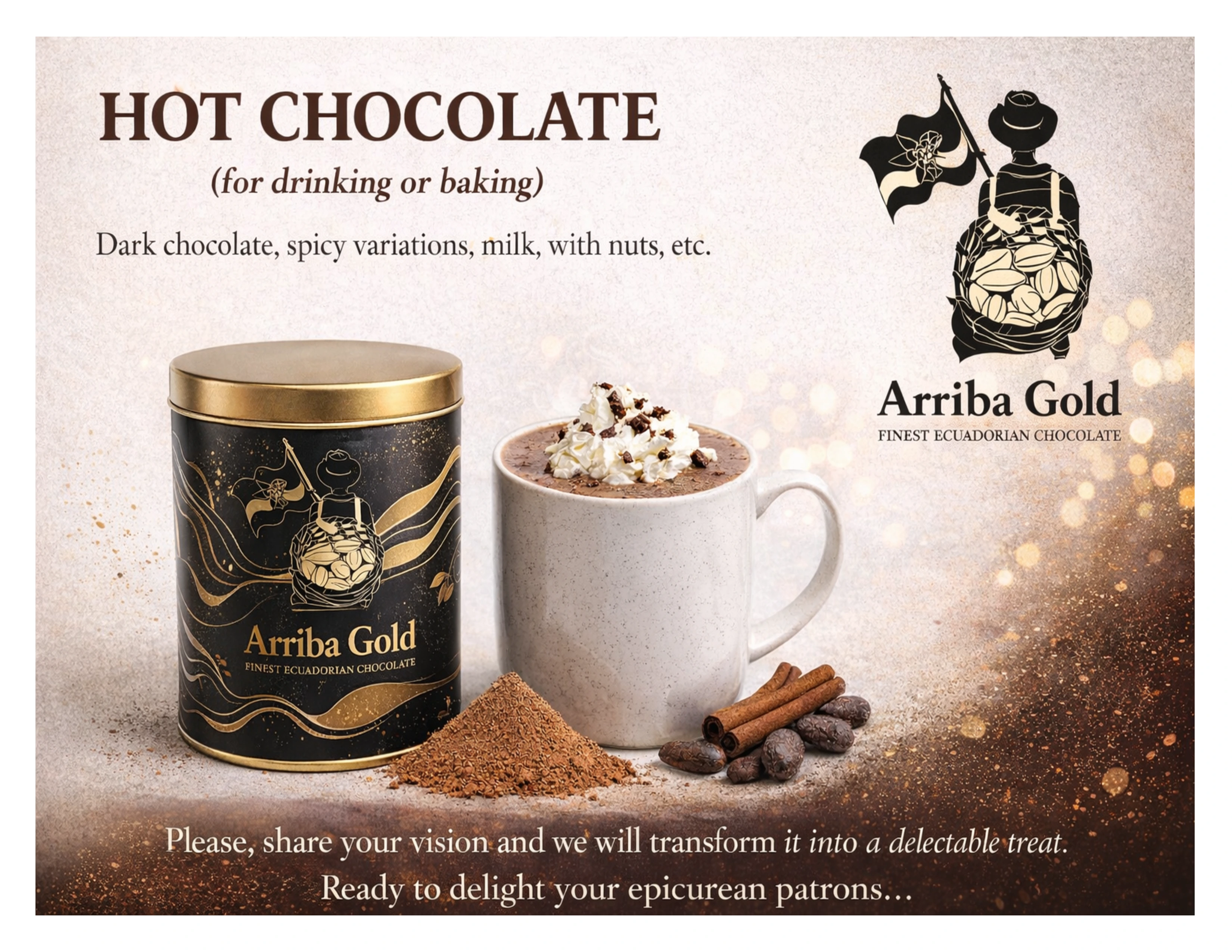 Arriba Gold - Finest Ecuadorian Chocolate